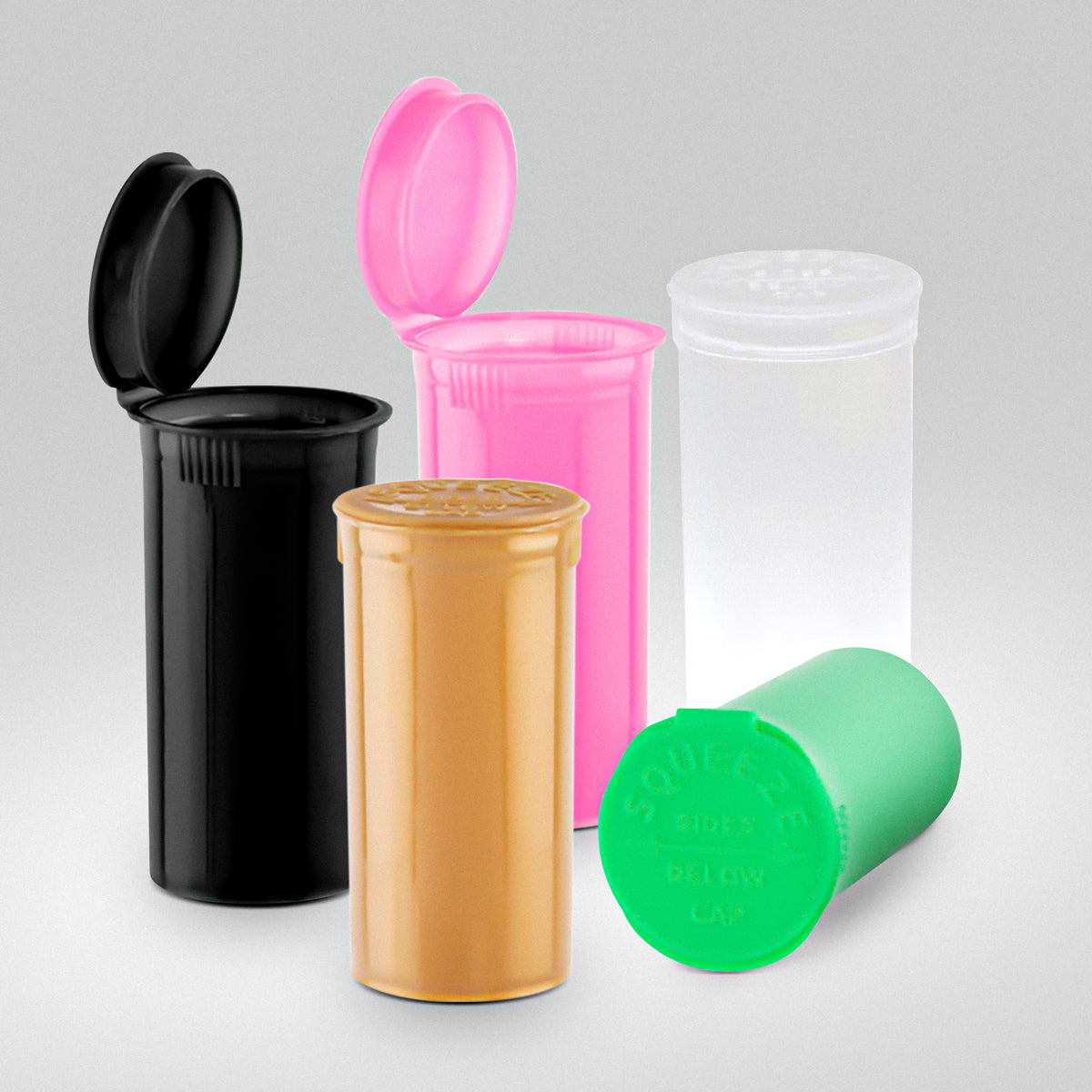 Pop-Top Cannabis Containers: Smell-Proof | Dispensary Supply